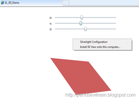 Explore .NET with Vikram Pendse: Silverlight 3 : Out of Browser Support – Part 6